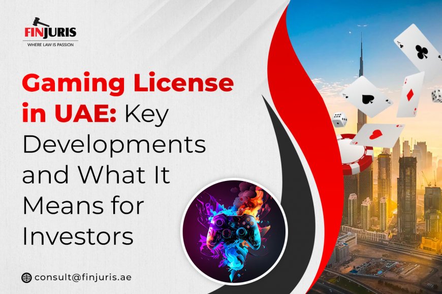Gaming License in UAE: Key Developments and What It Means for Investors ...